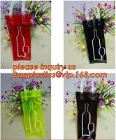 China wine bottle holder, wine bottle carrier, Wine Chill Bag, pvc cool bag, waterproof pvc cooler bag, chill bag, wine bottle for sale