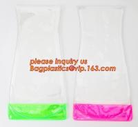 China Square Plastic Vase,Plastic Flower Vases, transparent PVC bag, vase pouch, stand up vase, plastic vase, floral bags pack for sale