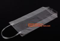 China wine bags, wine handle bags, wine holder, bottle bags, cylinder bag, PVC case, PVC ruler, PVC gusset bag, pipe handle ba for sale