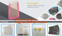 China Promotion clear pvc cosmetic plastic handle bag pvc tote bags, recyclable PVC loop handle plastic bag, gift and shopping for sale