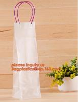 China Pvc handle bag for shopping, cosmetic packaging handle zipper top pouch printed transparent pvc bag, Stadium Top Handle for sale