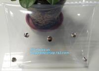 China Transparent Clear Vinyl PVC Clutch Bag Made In China, PVC Jelly Clear Clutch Purse Lady Crossbody Flap Bags Chain Handba for sale