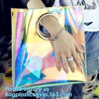 China Neon clutch bag for women, Neon Bag three bags in one set women dinner bag wholesale ladies totes handbags for sale