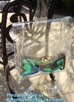 China Clear pvc backpack, clear plastic bags, clear backpack transparent backpack, Factory custom popular transparent clear pv for sale