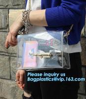 China Beach Clear PVC Shoulder Bag DIY Transparent Clutch Tote Bag, candy jelly bag transparent clear pvc handbag shoulder cro for sale