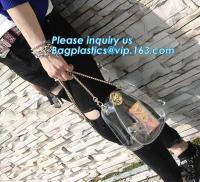 China Soft PVC Cheap Shoulder Bag With Pockets, Vanity Bag PVC Crossbody Bag Fashion Woman Messenger Shoulder Bag, pac, pack for sale