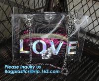 China PVC material shoulder bags, women shoulder bag clear pvc crossbody bag, jelly shoulder tote bag, wallet, purse, bags, pa for sale