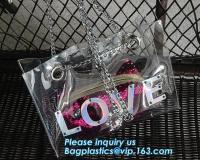 China PVC material shoulder bags, women shoulder bag clear pvc crossbody bag, jelly shoulder tote bag, wallet, purse, bags, pa for sale