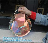 China Shoulder Bag Clear Purse PVC Handbag, lady woman cosmetic PVC handbag, PVC Handbags for Women, pvc handle bags, pvc carr for sale