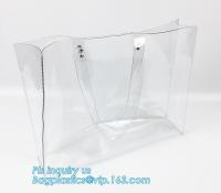 China PVC Clear Glitter Chain Shoulder Bag, PVC Shoulder Plastic Beach Bag, clear pvc gift handbags, shoulder beach pvc bags for sale