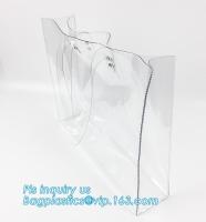 China PVC Clear Glitter Chain Shoulder Bag, PVC Shoulder Plastic Beach Bag, clear pvc gift handbags, shoulder beach pvc bags for sale