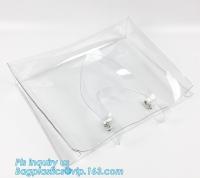 China PVC Clear Glitter Chain Shoulder Bag, PVC Shoulder Plastic Beach Bag, clear pvc gift handbags, shoulder beach pvc bags for sale