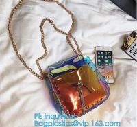 China High quality newest fashion transparent handbags women pvc clear bags shoulder bag, Clear Pvc Manufacture Small Custom T for sale