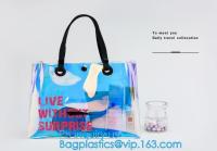 China lady woman cosmetic PVC handbag, Fashion Clear Plastic PVC Handbags for Women, Handbags PVC cosmetic bag, HANDLE, CARRIE for sale