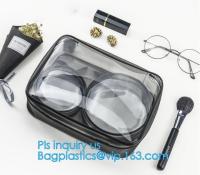 China makeup pouch travel clear PVC toiletry bag, makeup PVC cosmetic bag with bubbles, Toiletry bag wholesale waterproof trav for sale
