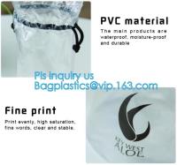 China Drawstring Bags Backpack PVC Drawstring Bag, Promotional Clear PVC Plastic Drawstring Bag, pvc drawstring backpack bag for sale