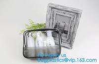 China Travel Wash Bag Holder Zipper Pouch Large Hand Bag PVC Makeup Clear Cosmetic Bag, zipper transparent plastic pvc makeup for sale