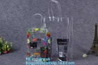 China Summer beach clear PVC shoulder bag/transparent tote bag, Jelly PVC Material Candy Color Beach Transparent Women Shoulde for sale