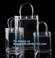 China Summer beach clear PVC shoulder bag/transparent tote bag, Jelly PVC Material Candy Color Beach Transparent Women Shoulde for sale