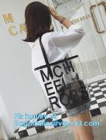 China travel cosmetic bag pvc pu leather toiletry bag makeup bag for woman, Fashion Women Clear PVC Beach Crossbody Bags, hand for sale