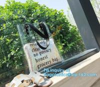 China Clear Beach Bags, Transparent PVC Toiletry , pvc shopping bag, Manufacturers pvc plastic bag pvc shopping bag with logo, for sale