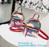 China Promotion school waterproof pvc clear backpack for kids, transparent clear pvc backpack, Shoulder Straps Backpack PVC To for sale
