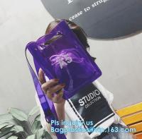 China waterproof stadium Bags handbags, Clear gift packing PVC handbag, Envelope Clutch PVC Vinyl Plastic Purse Bag, tote hand for sale