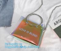 China Fashion Women handbag Transparent PVC Clear Beach single shoulder bag,woman handbag, PVC handbag ladies women tote bag for sale