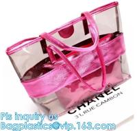 China Shinning PVC Metal Chain Girls Fashion Mini Handbags, Fashionable Women PVC tote bags jelly candy handbag, tote shopper for sale