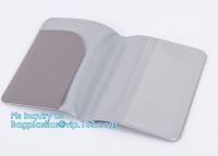 China Custom Passport Holder PVC Passport Cover, passport cover PVC leather card holder plastic ticket holder, pack, passport for sale
