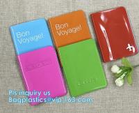 China Custom Passport Holder PVC Passport Cover, passport cover PVC leather card holder plastic ticket holder, pack, passport for sale