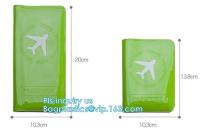 China Custom Passport Holder PVC Passport Cover, passport cover PVC leather card holder plastic ticket holder, pack, passport for sale