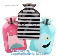 China Winter Outdoor Pvc Hot Water Bottle Bag, pvc hot water bag fomentation, Water Bottle Ice Bag With Knitted Covers, water for sale