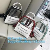 China PVC Waterproof Dry Bag Hiking Backpack, Fashionable Transparent Waterproof Pvc Backpack, Casual Clear PVC Backpack Plast for sale