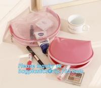 China Girl Glitter PVC Fashion Cosmetic Bag, portable travel makeup bag cases bulk women handbag custom transparent clear pvc for sale