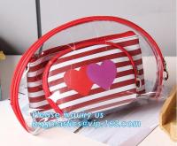 China Girl Glitter PVC Fashion Cosmetic Bag, portable travel makeup bag cases bulk women handbag custom transparent clear pvc for sale