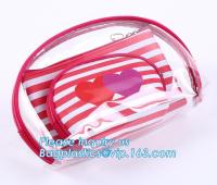 China Girl Glitter PVC Fashion Cosmetic Bag, portable travel makeup bag cases bulk women handbag custom transparent clear pvc for sale
