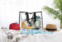 China Summer Detachable Women Transparent PVC Handbag Shoulder Bag, handle shoulder strap sand vinyl tote clear pvc beach bag for sale