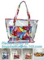 China Summer Beach Bag Pvc Clear Transparent Purse Knitting Small Shoulder Bags Designer Jelly Bag, Handbag Fashion Shoulder B for sale
