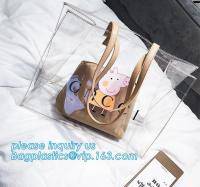 China Vintage Fashion Style Lady's Handbag Cheap Wholesale PU/PVC Shoulder bags Crossbody bag, designer handbag shoulder PVC b for sale