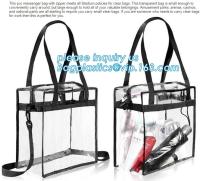 China Multi-pockets School Outdoor Clear Transparent PVC Daypack Backpack, Heavy-duty clear PVC school travel backpack with pa for sale