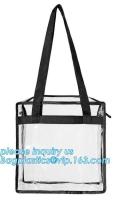 China Multi-pockets School Outdoor Clear Transparent PVC Daypack Backpack, Heavy-duty clear PVC school travel backpack with pa for sale