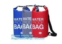 China Outdoor Polyester PVC Ocean Pack Waterproof Dry Bag, Waterproof Bag With Shoulder , backpack dry bag for Camping ,Custom for sale