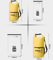 China Outdoor Polyester PVC Ocean Pack Waterproof Dry Bag, Waterproof Bag With Shoulder , backpack dry bag for Camping ,Custom for sale