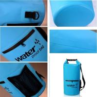 China Outdoor Polyester PVC Ocean Pack Waterproof Dry Bag, Waterproof Bag With Shoulder , backpack dry bag for Camping ,Custom for sale
