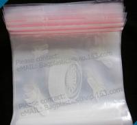 China FDA LDPE Materials Medical using Zipper Bags Plastic Zip lock bags with own logo, LOGO zipper plastic bag/zip lock gift for sale