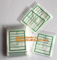 China Medical Grade Laboratory Specimen Bag, Biohazard Zip-lock Bag Medical Specimen Bag, Reclosable Bags with Biohazard Symbo for sale