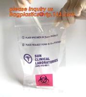 China LDPE Medical Zip Lock Bag/ Medical Zipper Bag/PE transparent k bag, Medical Zip Lock Poly bag / Small Zipper Plast for sale