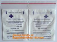 China the zipper bag for medical use,zipper medical bags,medical trauma bag, Zipper Sealing Medical Packing Bag for Animal/ Me for sale