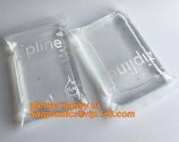 China Double zipper tracks LDPE clear plastic k bag plastic k freezer bag, double track k bag for grocery, w for sale
